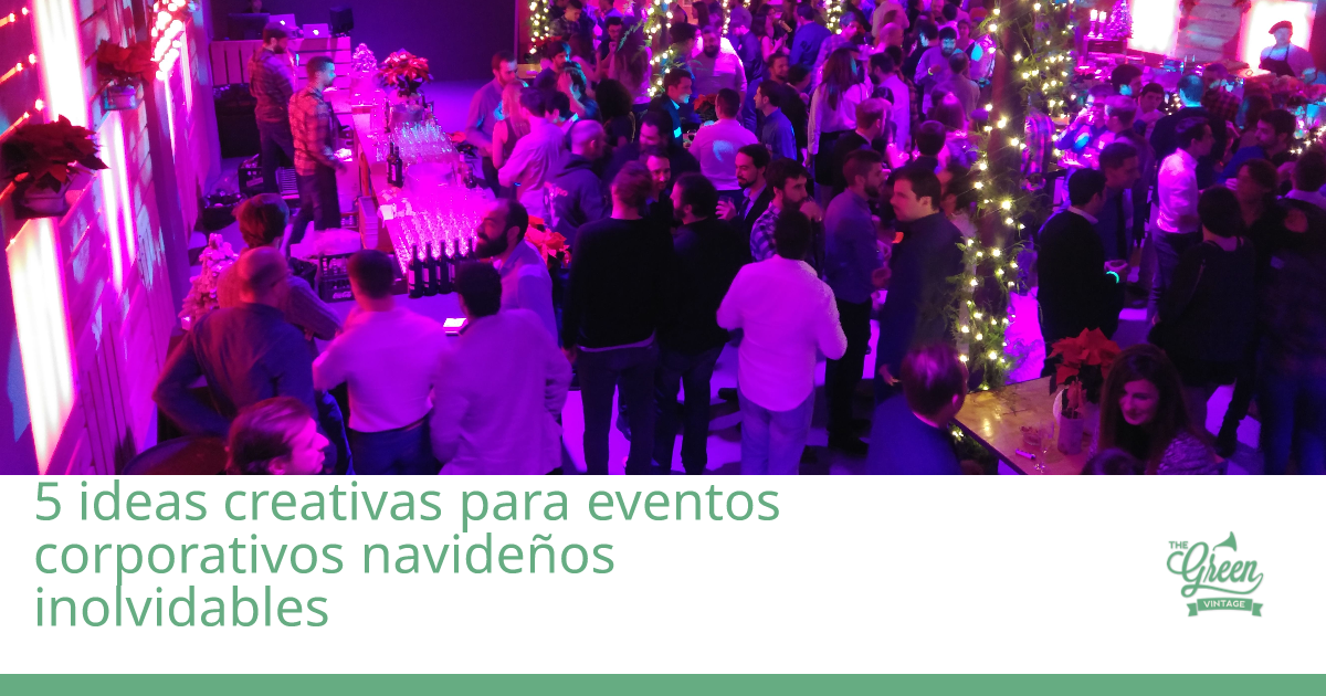 Ideas para eventos corporativos navideños únicos